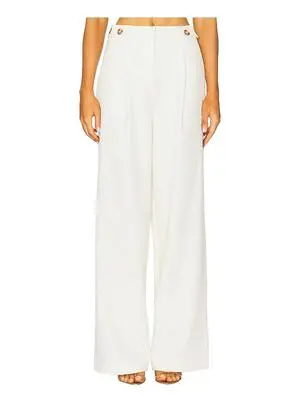 NICHOLAS Iman Wide Leg Pant - Ivory