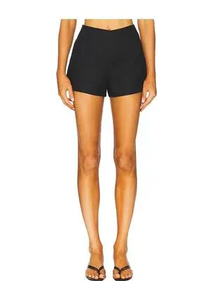 Faithfull The Brand FAITHFULL THE BRAND Lila Mini Shorts Black