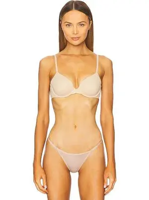 Calvin Klein Perfectly Fit T-shirt Bra In Neutral - Ceder