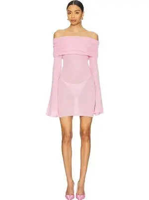 SEROYA Galli Mini Dress - Ballet Pink