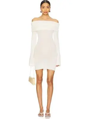 SEROYA Galli Mini Dress - Eggshell