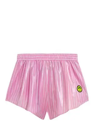 BARROW Striped Shorts - Pink