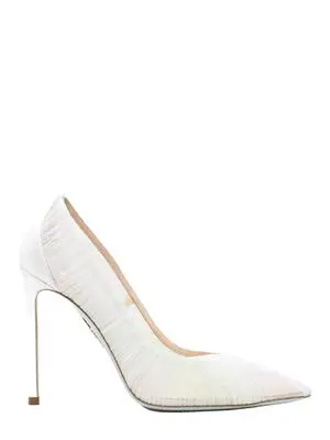 AQUAZZURA 105mm Voile Pumps - White