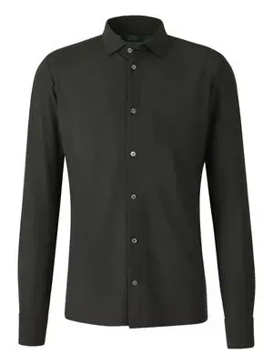 ZANONE Cotton Shirt - Green