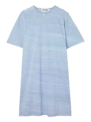 Sunnei Striped T-shirt - Blue