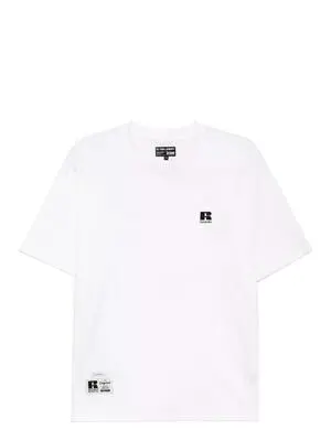 Izzue Logo-embroidered T-shirt - White