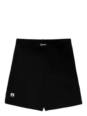 Izzue Logo-embroidered Shorts - Black
