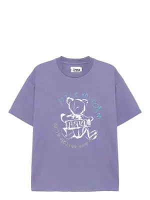 Izzue Graphic-print T-shirt - Purple