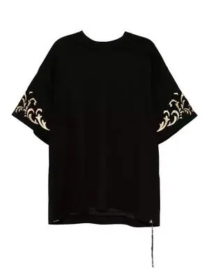 MASTERMIND WORLD Embroidered T-shirt - Black