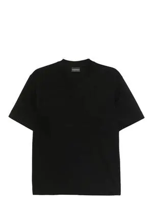 EMPORIO ARMANI Logo-print Cotton T-shirt