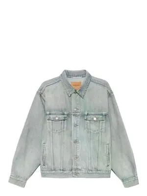 Saint Laurent Denim Trucker Jacket - Blue