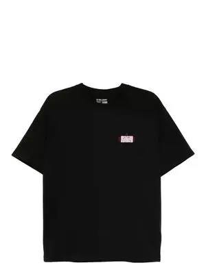 Izzue Logo-embroidered T-shirt - Black