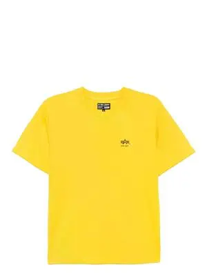 Izzue Logo-print T-shirt - Yellow