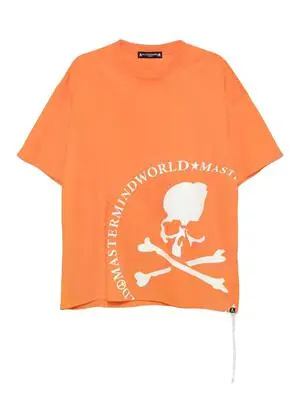 MASTERMIND WORLD Logo-print T-shirt - Orange