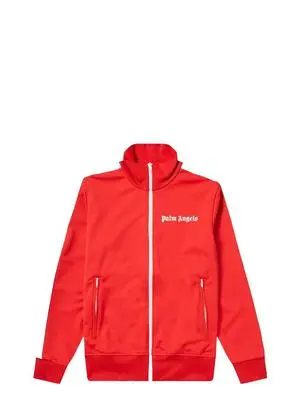 Palm Angels Logo-print Zip-up Track Jacket - Red