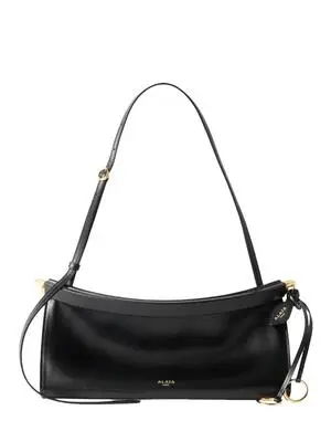 Alaïa Click E/w Medium Leather Shoulder Bag - Black