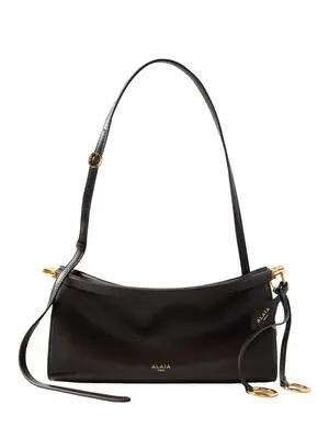 Alaïa Click E/w Small Leather Shoulder Bag - Brown