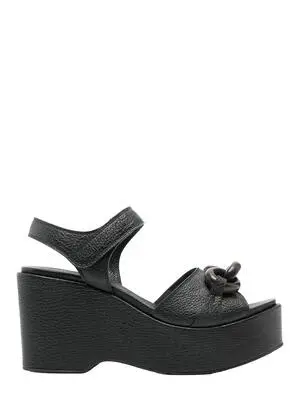 PEDRO GARCIA 95mm Delta Sandals - Black