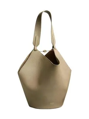 Khaite KHAITE Small Lotus Tote Bag Grey