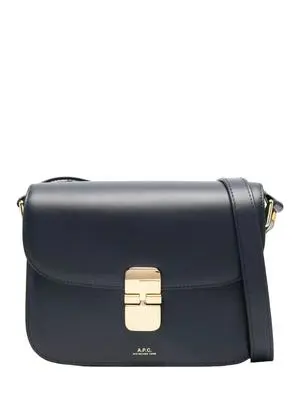 A.p.c. A.P.C. Small Grace Shoulder Bag Blue