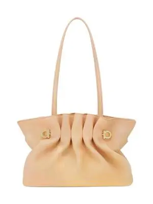 FERRAGAMO Small Soft Shoulder Bag - Pink