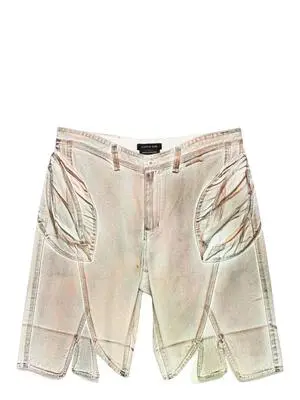 JUNTAE KIM JUNTAE KIM Printed Corset Shorts
