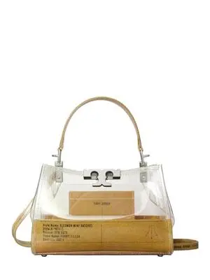 Tory Burch Eleanor Clear Mini Satchel - Neutrals