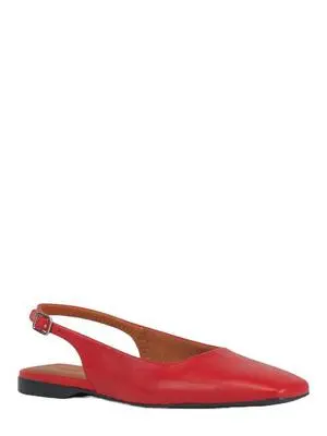 VAGABOND SHOEMAKERS Delia Slingback Flat - Bright Red