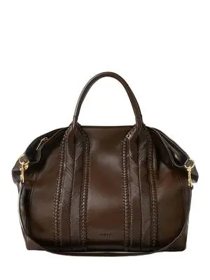 AIMEE All For Love Convertible Tote - Fudge