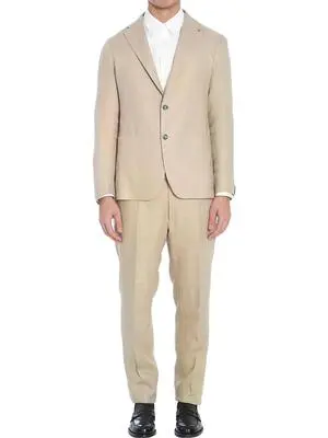 Tagliatore Linen Suit - Neutrals
