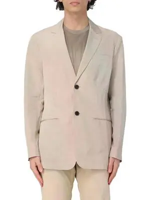 Emporio Armani Slub-textured Blazer - Neutrals