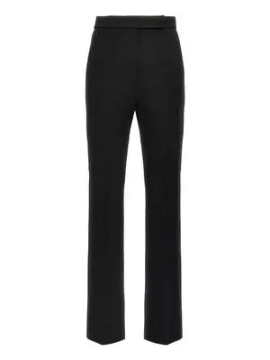 Max Mara Panteon Tailored Trousers - Black