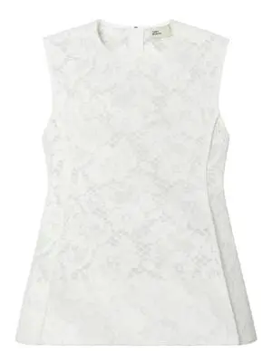 Tory Burch Corded Lace Top - White