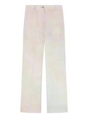 Palm Angels Jacquard Trousers - Pink