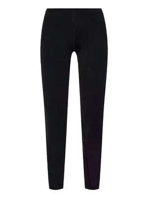 Y3 Logo-embellished Performance Leggings - Black