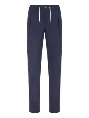 PT TORINO Cotton Trousers - Blue
