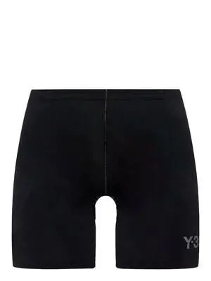 Y3 High-waisted Performance Shorts - Black