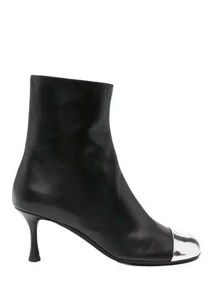 N°21 60mm Leather Boots - Black
