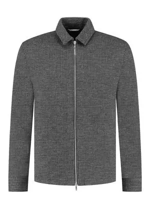 Marco Pescarolo Checked Jacket - Grey