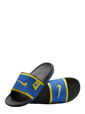 Nike Offcourt Slide Los Angeles Rams Hyper Royal/dark Smoke Grey/midwest Gold