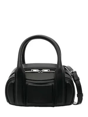 Alexander Wang Small Top Handle Bag With Shoulder Strap - Black