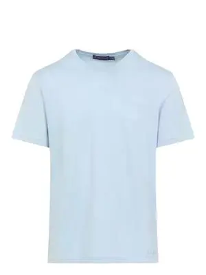 Ralph Lauren Purple Label Cotton T-shirt - Blue