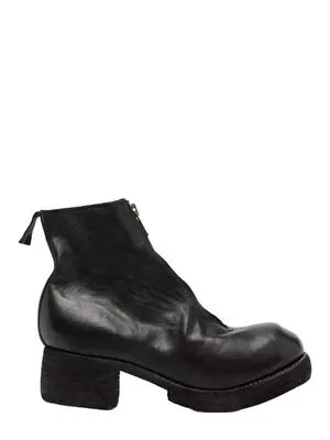 Guidi Zip-up Boots - Black