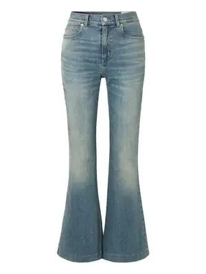 Alexander McQueen High-rise Boot-cut Jeans - Blue