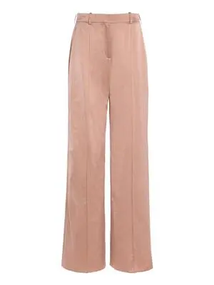 BALMAIN Satin Straight-Leg Trousers