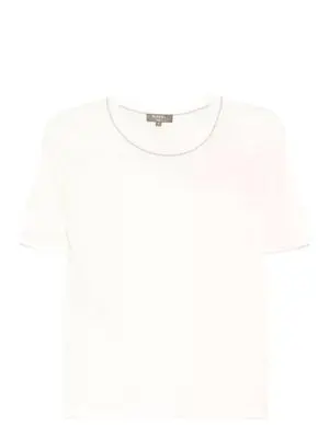 N.peal Round Neck T-shirt - Neutrals