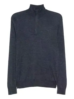 N.peal Regent Fg Half Zip Jumper - Blue
