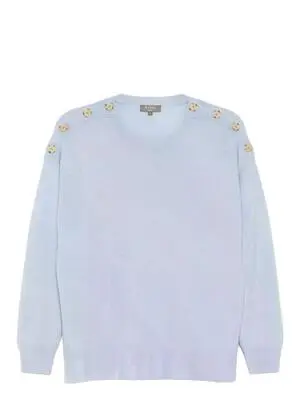 N.PEAL N.Peal Button Shoulder Jumper