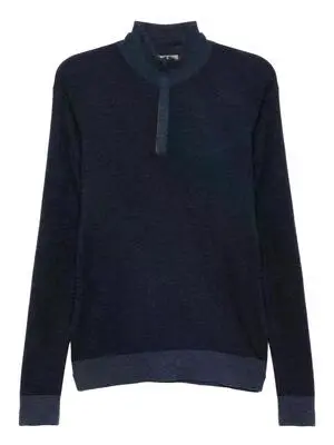 N.peal Regent Birdeye Cardigan - Blue