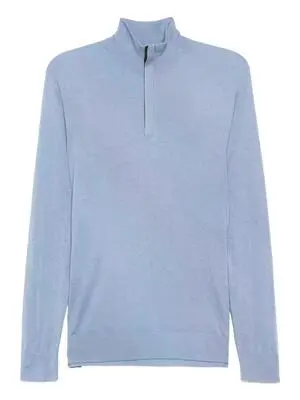 N.peal Regent Fg Half Zip Jumper - Blue